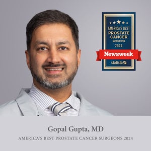 Dr. Gopal Gupta Identified Among Country's Top Prostate Cancer Surgeons ...