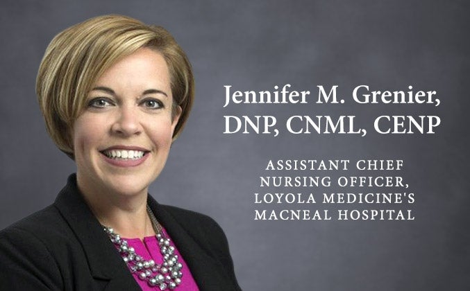 MacNeal Hospital's Jennifer M. Grenier, DNP, CNML, CENP, Receives AONL ...