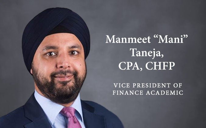 Loyola Names Manmeet Taneja as New Vice President of Finance, Academic ...